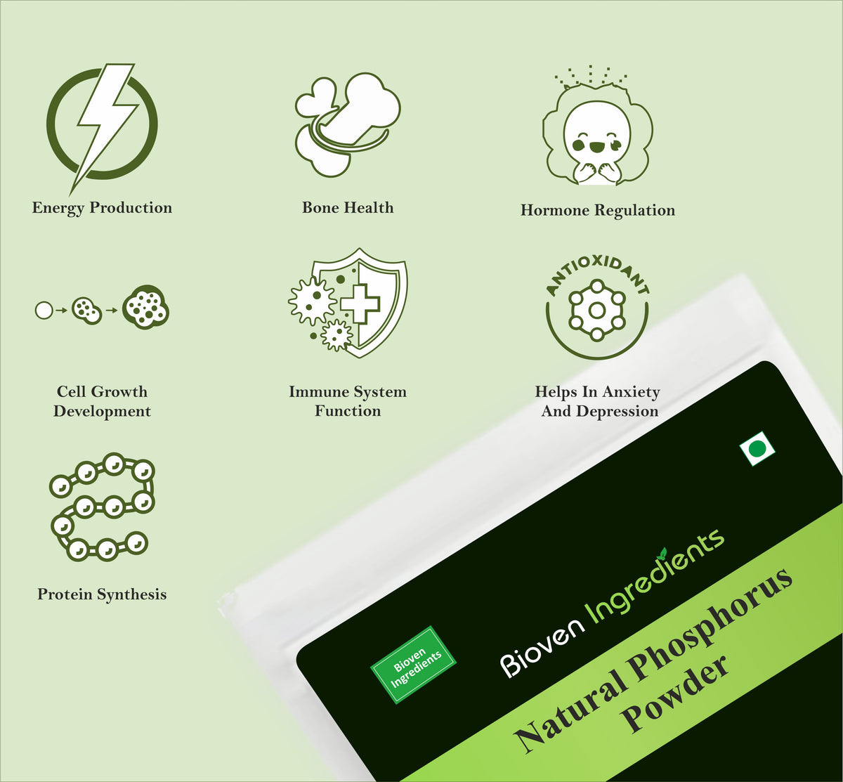 Buy Natural Phosphorus Powder | Online Ingredients