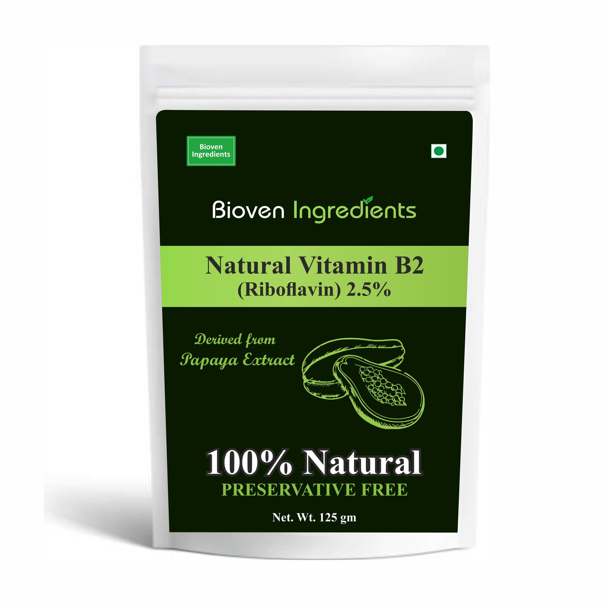 Buy Natural Vitamin B2(Riboflavin) Powder- Bioven Ingredients | Online ...