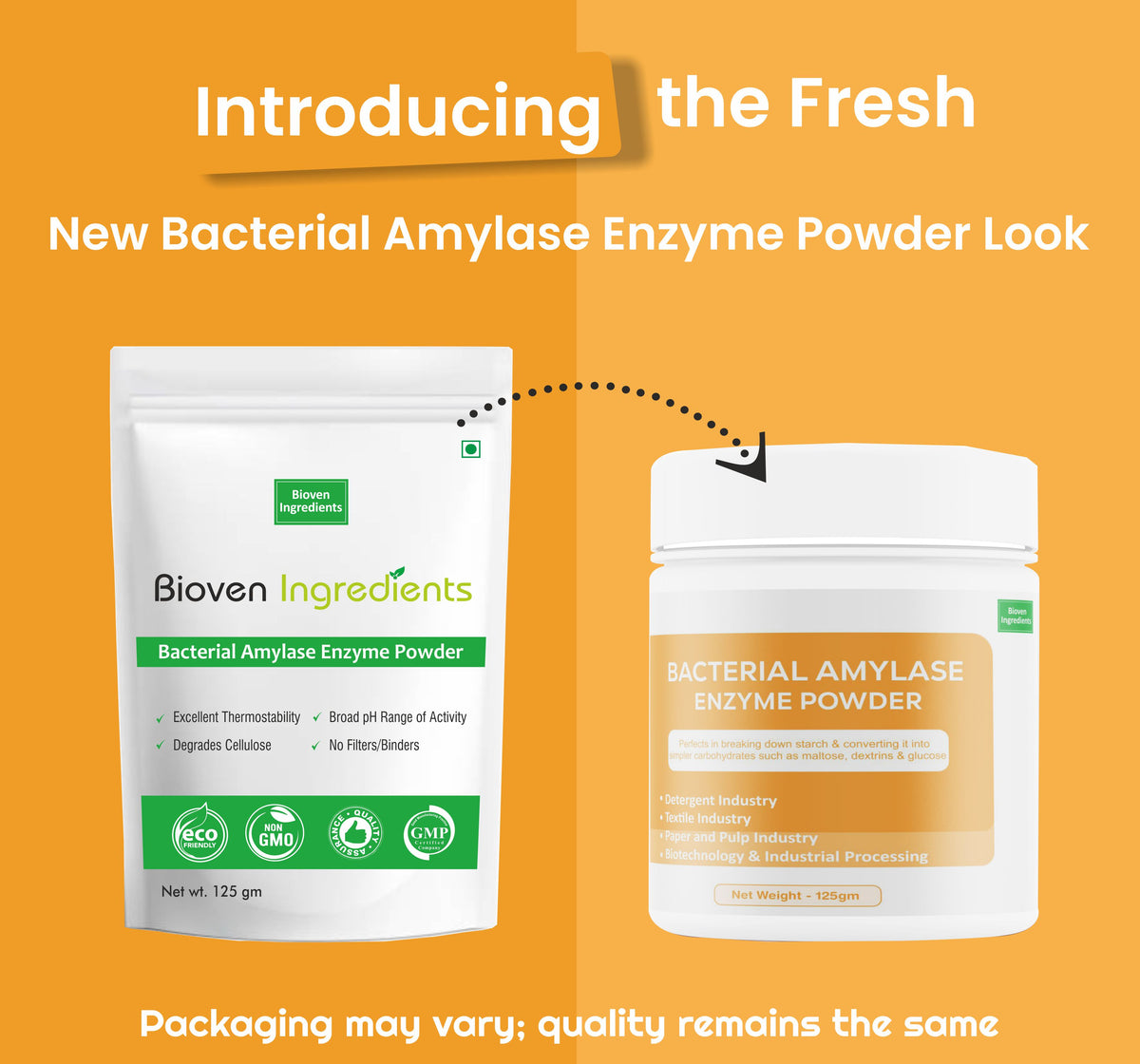 Buy Bacterial Amylase Enzyme Powder 125 GM at Best Price | Online ...