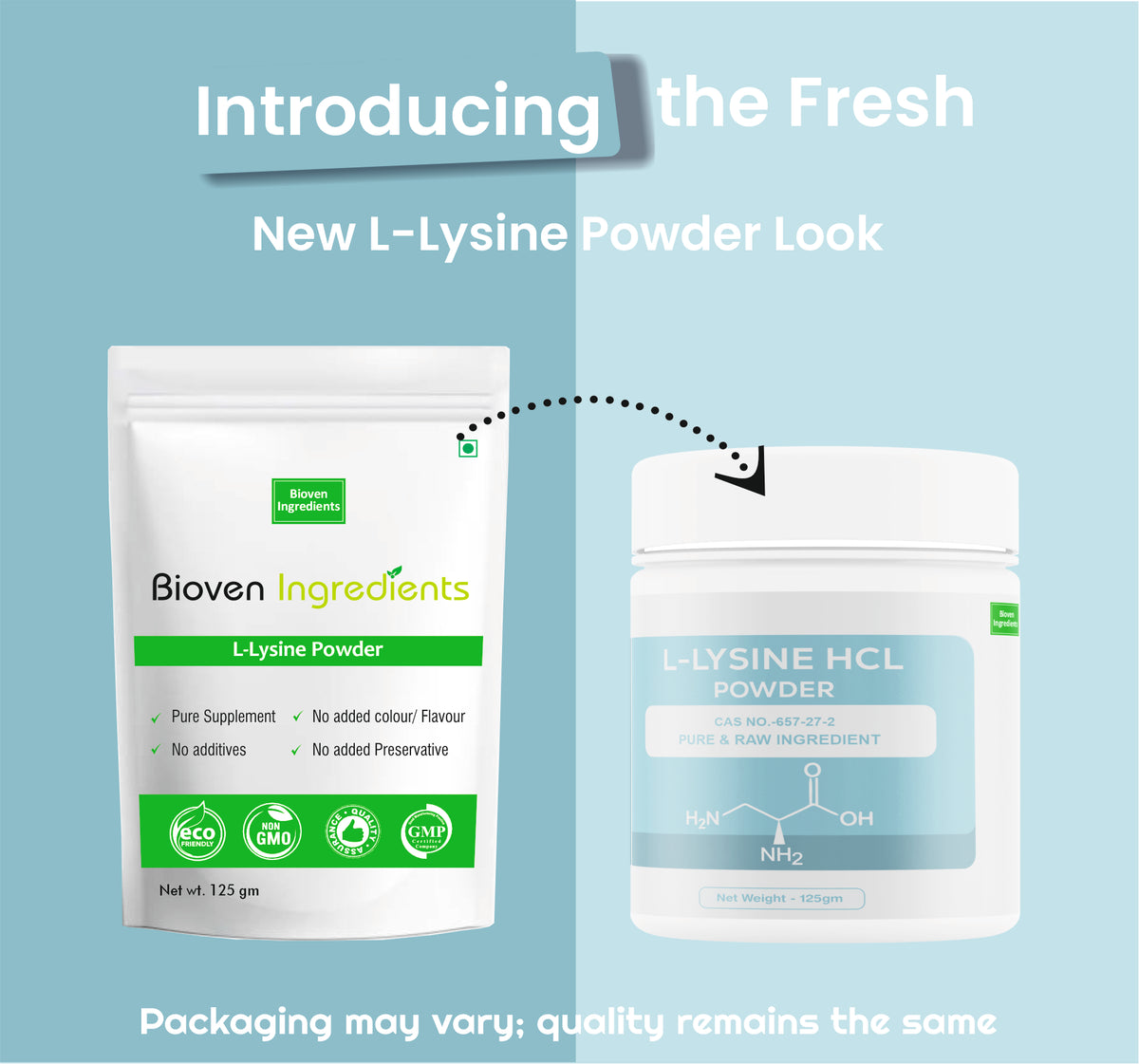 Buy Pure L-Lysine HCL Powder-125 GM at Best Price | Online Ingredients