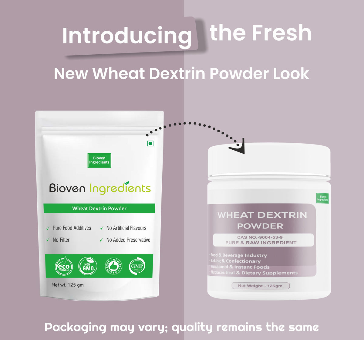 Bioven Ingredients Wheat Dextrin Powder-125GM | Online Ingredients