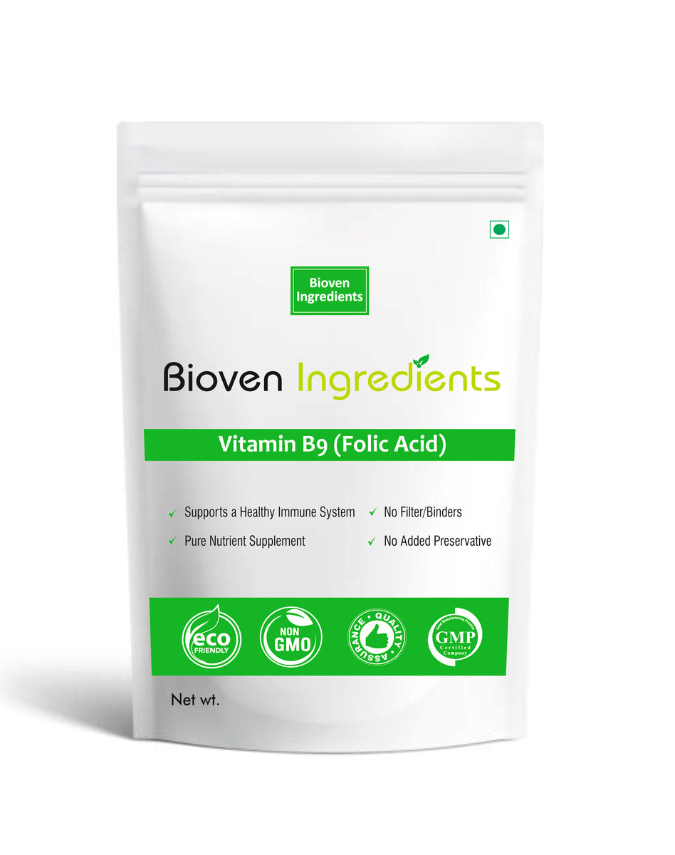 Buy Vitamin B9 Folic Acid at Best Price | Online Ingredients