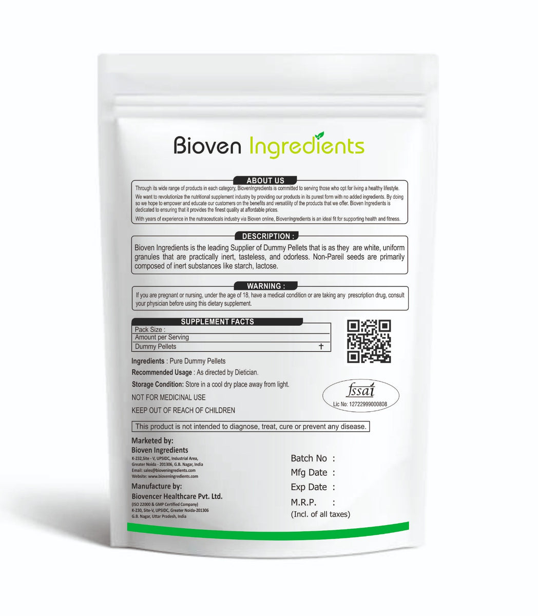 Buy Bioven Ingredients Dummy Pellets | Online Ingredients
